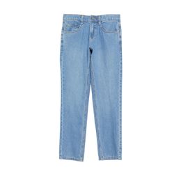 s.Oliver JUNIOR Jungen 5-Pocket-Jeans, blau, Gr. 134, unifarben, Denim/Jeans, Obermaterial: 100% Baumwolle, Jeans, aus reiner Baumwolle / Regular Fit