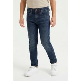 Cars Jeans Jungen 5-Pocket-Jeans "Jeans Scott", blau, Gr. 10, Abriebeffekte, Denim/Jeans, Obermaterial: 99% Baumwolle, 1% Elasthan, Jeans