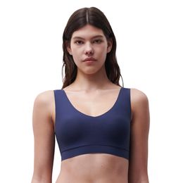 Chantelle Damen Bustier "SOFTSTRETCH", Gr. M, blau, Obermaterial: 80% Polyamid, 20% Elasthan, BHs, V-Ausschnitt