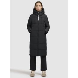 Khujo Damen Steppmantel "MIRI2", grau, Gr. S, unifarben, 100% Polyester, M&auml;ntel