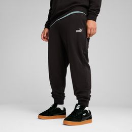 Puma Herren Trainingshose "ESS NO 1 LOGO SWEATPANTS TR CL", schwarz, Gr. M, unifarben, Sweatware, Obermaterial: 68% Baumwolle, 32% Polyester, Hosen