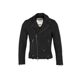 still nordic Herren Outdoorjacke "still nordic Jacket Owen", schwarz, Gr. L, Obermaterial: 100% Leder, Jacken