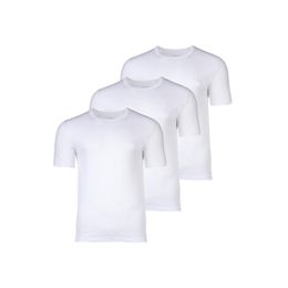 BOSS Herren T-Shirt "T-Shirt T-Shirt RN 3P Classic 3er Pack", wei&szlig;, Gr. L, Obermaterial: 100% Baumwolle CO., Shirts