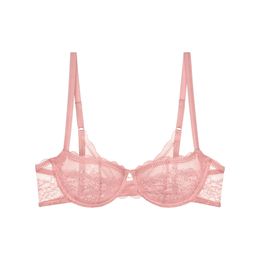 Triumph Damen Balconette-BH "Comfort Allure", Gr. 75strawberry cream, Microtouch, Obermaterial: 66% Polyamid, 24% Polyester, 10% Elasthan, BHs,