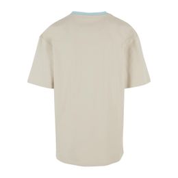 Karl Kani Herren T-Shirt "Karl Kani Karl Kani OG Eagle Print Tee"light sand, light blau, Gr. XS, bedruckt, 100% Baumwolle, Shirts