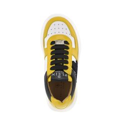 Philipp Plein Jungen Sneaker "Skull", Gr. 35, gelb, Schuhe