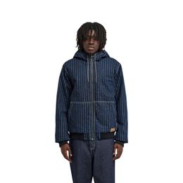 Element Herren Outdoorjacke "Hooded Bomber Jacket", blau, Gr. XL, Obermaterial: 100% Baumwolle., Jacken