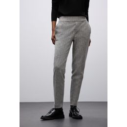 Street One Damen Jogger Pantsschwarz, Gr. 44, unifarben, Web, 61% Baumwolle, 37% Polyester, 2% Elasthan, Hosen, im Loose Fit