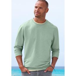 John Devin Herren Langarmshirt, gr&uuml;n, Gr. XXXL, unifarben, Jersey, Obermaterial: 60% Baumwolle, 40% Polyester, Shirts, in Struktur-Qualit&auml;t und in