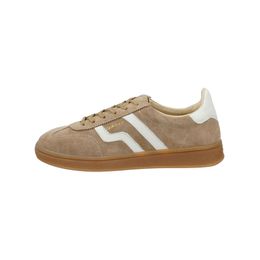 Gant Damen Sneaker "Gant Sneaker Veloursleder", Gr. 36, beige, Veloursleder, Schuhe
