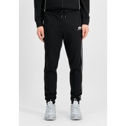Herren Jogginghose "Track Jogger SL", schwarz, Gr. XL, Alpha Industries, Obermaterial: 80% Baumwolle, 20% Polyester, Hosen