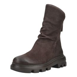 Paul Green Damen Stiefelette "Paul Green Stiefelette Nubukleder", Gr. 38, braun, Nubukleder, Schuhe