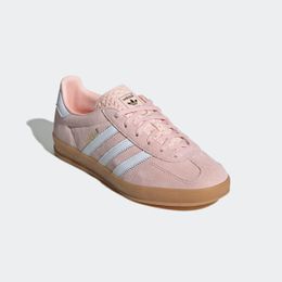 Damen Sneaker "GAZELLE INDOOR", adidas originals, Gr. 40, rosa, Leder, Schuhe