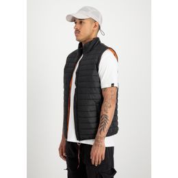 Herren Blouson "Puffer Vest Light", schwarz, Gr. XXL, Alpha Industries, Obermaterial: 100% Polyester. Futter: 100% Polyester. F&uuml;llung: 100%