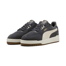 Puma Herren Sneaker "Shuffle Downtown Sneakers Erwachsene", Gr. 44, grau, Obermaterial: Textil, Synthetik, Kuhleder. Futter: Textil. Innensohle: