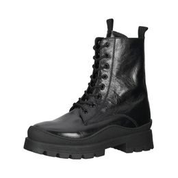 Gabor Damen Schn&uuml;rstiefelette "Gabor Stiefelette Glattleder", Gr. 41schwarz, Glattleder, Schuhe