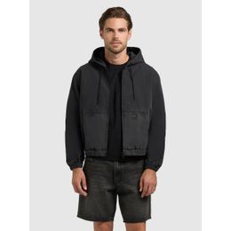Khujo Herren Blouson "DARREL", schwarz, Gr. XXL, Canvas, 100% Baumwolle, Jacken