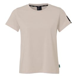Kempa Damen T-Shirt "Shirt STMNT Women", beige, Gr. XL, Obermaterial: 60% Baumwolle CO(Bio). 40% Polyester Pol. recyc.., Shirts