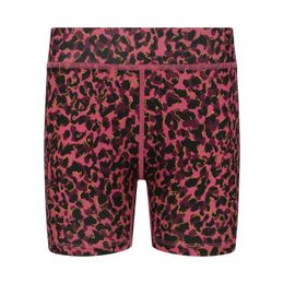 ZIGZAG Jungen Funktionstights "Valerie", pink, Gr. 128, mehrfarbig, 90% Polyester, 10% Elasthan, Hosen, mit schnelltrocknender QUICK DRY-Technologie