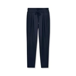 Madeleine Mode MADELEINE Damen Jogger Pants "Hose Leichte Jogg-Pants mit Bundfalten", blau, Modern, Gr. 46, Obermaterial: 82% Polyamid PA. 18% Elasthan EL., Hosen