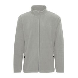 North Bend Herren Strickfleece-Pullover "Fleecejacke NBCocas", grau, Gr. XXL, Obermaterial: 100% Polyester PES., Jacken