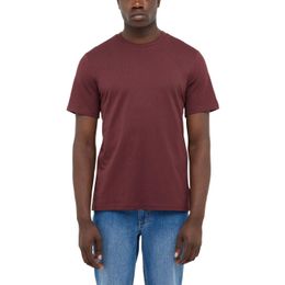 Mustang Herren Kurzarmshirt "Herren Style Austin", braun, Gr. XL, Single Jersey, 100% Baumwolle, Shirts