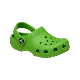 Crocs M&auml;dchen Sneaker "Classic Clog", Gr. 29, gr&uuml;n, Obermaterial: 50% Polyester PES. 50% Sonstiges Material (Ananasfaser) AM_PF ., Schuhe