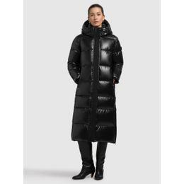 Khujo Damen Steppmantel "HEDD2", schwarz, Gr. S, unifarben, 100% Polyester, M&auml;ntel