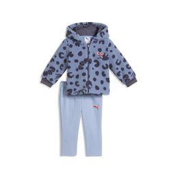 Puma M&auml;dchen Jogginganzug "Minicats Imaginary Friend Trainingsanzug Kinder", blau, Gr. 104, Obermaterial: 100% Polyester. Kapuzenfutter: 100%