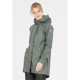 WEATHER REPORT Damen Outdoorjacke "PETRA"gr&uuml;n, Gr. 44, unifarben, 100% Polyester, Jacken, mit 5.000 mm Wassers&auml;ule