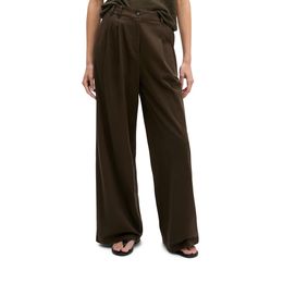 Marc O'Polo MARC O'POLO Damen Chinohose "aus Baumwoll-Twill-Stretch", braun, Gr. 34, unifarben, Twill, Obermaterial: 97% Baumwolle, 3% Elasthan, Hosen