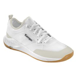 Kempa Kinder Hallenschuh "Hallen-Sport-Schuhe Kourtfly", Gr. 9, wei&szlig;, Obermaterial: 100% Textilmaterial TEXMAT., Schuhe