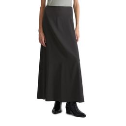 Marc O'Polo MARC O'POLO Damen Webrock "aus flie&szlig;endem Viskose-Stretch"cloudburst, Gr. 32, unifarben, Obermaterial: 98% Viskose, 2% Elasthan, R&ouml;cke