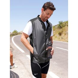 Catamaran Herren Funktionsweste, schwarz, Gr. 62, bedruckt, unifarben, 100% Polyester, Einsatz:100% Polyester, Westen