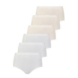 Nina von C. Damen Taillenshaper "6er Pack Damen Taillenslip Slipboutique", Gr. 42, bunt, Obermaterial: 100% Baumwolle CO., Unterhosen