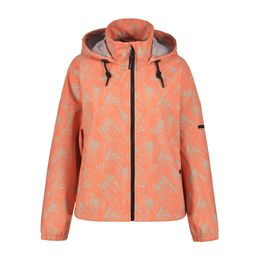 Icepeak Damen Outdoorjacke "Icepeak Softshell jacke Uintah", orange, Gr. 46, Stoff, 100% Polyester, Jacken