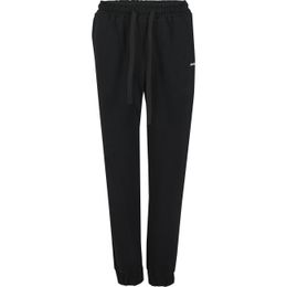 Kinder Jogginghose "Another Cotton Lab Another Cotton Loose Jogger", schwarz, Gr. 110, ANOTHER COTTON LAB, 52% Baumwolle, 48% Polyester, Hosen