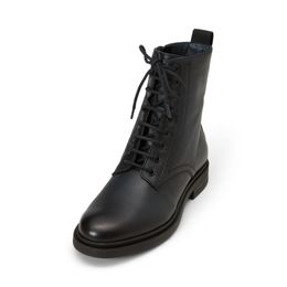 Marc O'Polo MARC O'POLO Damen Stiefelette "mit praktischem Innenzipper", Gr. 42true navy, Obermaterial: 100% Leder, Schuhe