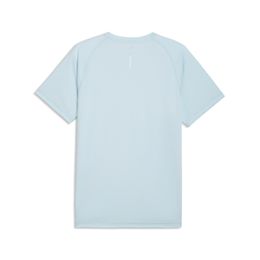 Puma Herren Laufshirt "M RUN VELOCITY TEE POLY", blau, Gr. S, Web, Obermaterial: 100% Polyester, Shirts, ergonomische Schnittf&uuml;hrung, kurze &Auml;rmel,