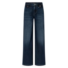 JOOP! JOOP Damen Weite Jeans "Eilika", blau, Gr. 31, Denim/Jeans, Obermaterial: 94% Baumwolle, 4% Polyester, 2% Elasthan, Jeans