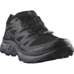Salomon Herren Sneaker "XT-EVR GORE-TEX", Gr. 44,5, schwarz, Synthetik, Textil, Schuhe, vom XT-6 inspiriert - wasserdicht, Quicklace