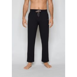 JOOP! JOOP Herren Loungehose, Gr. XL, schwarz, Jersey, Obermaterial: 47% Baumwolle, 47% Modal, 6% Elasthan, Hosen