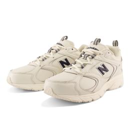 New Balance Damen Sneaker "408", Gr. 44, beige, Synthetik, Textil, Schuhe, inspiriert vom Design des New Balance 530 und 740
