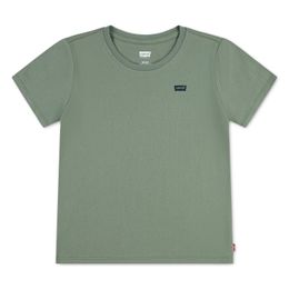 LEVI'S KIDS M&auml;dchen T-Shirt "LVG BATWING CHEST HIT TEE", gr&uuml;n, Gr. 8, Jersey, Obermaterial: 100% Baumwolle, Shirts, mit Logo Print for GIRLS