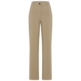 BOSS Orange Damen Webhose "Tana Premium Damenmode", beige, Gr. 36, unifarben, Web, Obermaterial: 87% Polyester, 13% Elasthan, Hosen, mit hoher