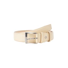 BA98-Cologne Damen Lederg&uuml;rtel "BA98-Cologne G&uuml;rtel", beige, Gr. 100, uni, Obermaterial: 100% Lammleder LEL., G&uuml;rtel, handgefertigt