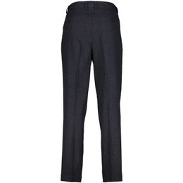 Junk De Luxe Herren Stoffhose "Stoffhose Wide Fit"schwarz mel, Gr. M, meliert, Obermaterial: 56% Polyester, 40% Wolle, 4% Elasthan. Futter: 55%