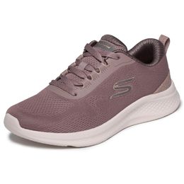 Skechers Damen Sneaker "SKECH-LITE PRO 2.0", Gr. 35, lila, Textil, Glitzer, Schuhe, Schn&uuml;rschuh, Freizeitschuh mit Memory Foam, Maschinenw&auml;sche