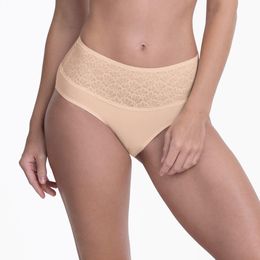 Damen High-Waist-Slip "ESSENTIAL SMART", ANITA SINCE 1886, Gr. XL, beige, Obermaterial: 72% Polyamid, 28% Elasthan, unifarben, Unterhosen, Taillenslip