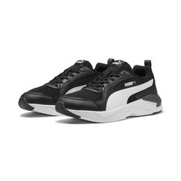 Puma Herren Sneaker "X-Ray 4 Light Sneakers Erwachsene", Gr. 37,5, schwarz-wei&szlig;, Obermaterial: Textil, Synthetik. Futter: Textil. Innensohle: Textil.